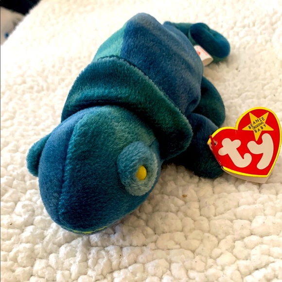 Ty | Toys | Rare Ty Original Beanie Baby Rainbow 997 Retired W True ...